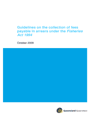 Fillable Online Guidelines on the collection of fees Fax Email Print ...