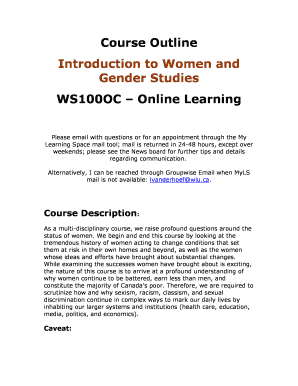 Fillable Online Introduction to Women and Fax Email Print - pdfFiller