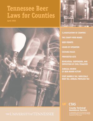 Fillable Online Tennessee Beer Laws for Counties - Polk County ...
