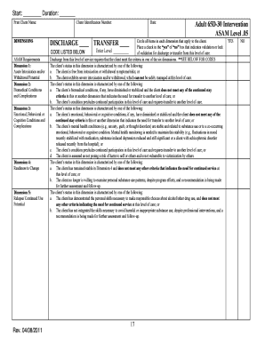 Fillable Online intranet spbh ASAM Requirements - intranet spbh Fax ...