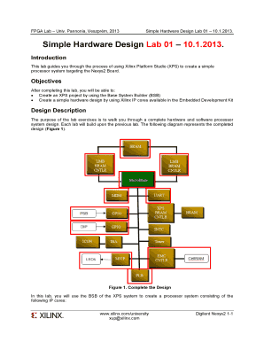 Fillable Online virt uni-pannon Simple Hardware Design Lab 01 1012013 ...