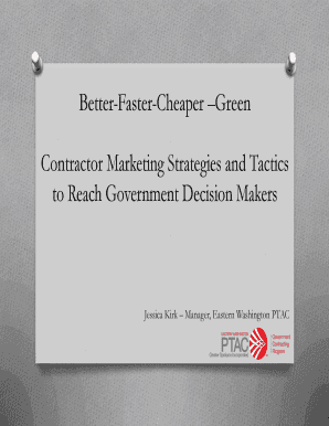 Fillable Online greaterspokane Better-Faster-Cheaper-Green Marketing to ...