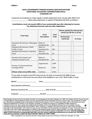 Fillable Online LOCAL GOVERNMENT PENSION SCHEME LGPS REGULATIONS Fax ...