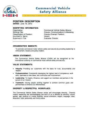 Fillable Online cvsa Commercial Vehicle Safety Alliance - cvsa Fax ...