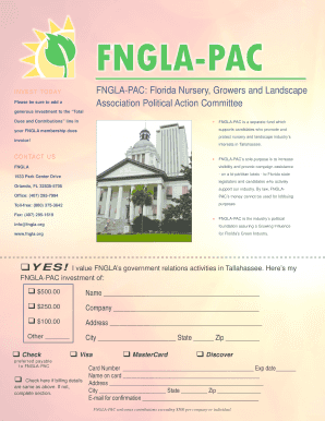Fillable Online fngla FNGLA-PAC - fngla Fax Email Print - pdfFiller