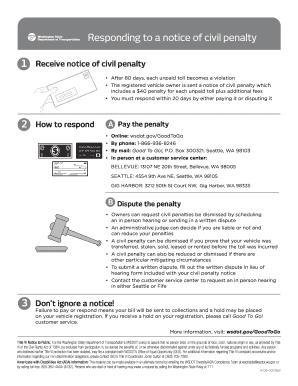 Fillable Online Responding to a notice of civil penalty Fax Email Print ...