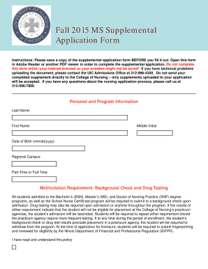 Fillable Online Instructions: Please save a copy of the supplemental ...