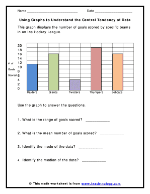Fillable Online Using Graphs to Understand the Central Tendency of Data ...