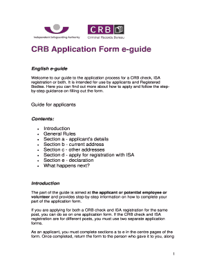 Fillable Online rother gov CRB Application Form e-guide - Rother ...