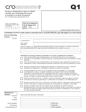 Fillable Online Q1 - Application to be registered in Republic of ...