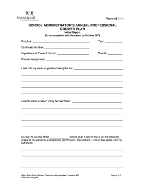 Fillable Online www2 gssd Form 421 - 12doc Fax Email Print - pdfFiller