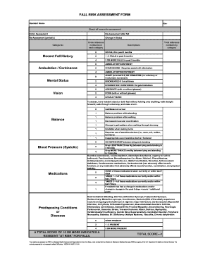 Fillable Online qio ipro Fall Risk Assessment Form - qioiproorg Fax ...
