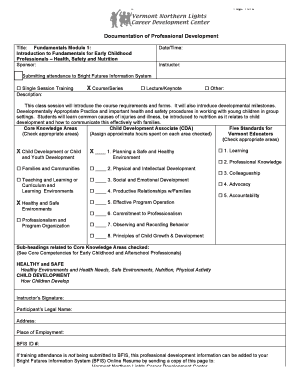 Fillable Online northernlightscdc Title Fundamentals Module 1 Fax Email Print - pdfFiller