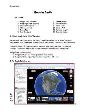 Fillable Online Google Earth - Ela Area Public Library Fax Email Print ...