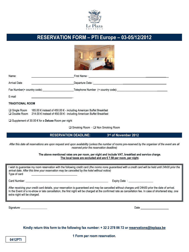 Fillable Online 0312 PTI Europe Fax Email Print - pdfFiller
