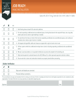 Fillable Online advancedenergy Success with 2009 IECC: Checklists for ...