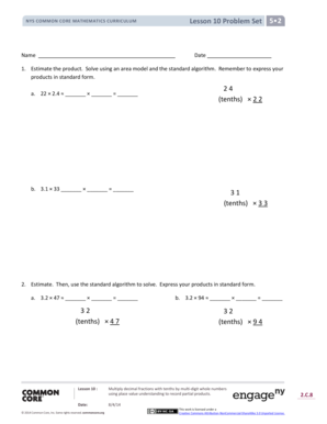 Fillable Online Lesson 10 Problem Set Fax Email Print - pdfFiller