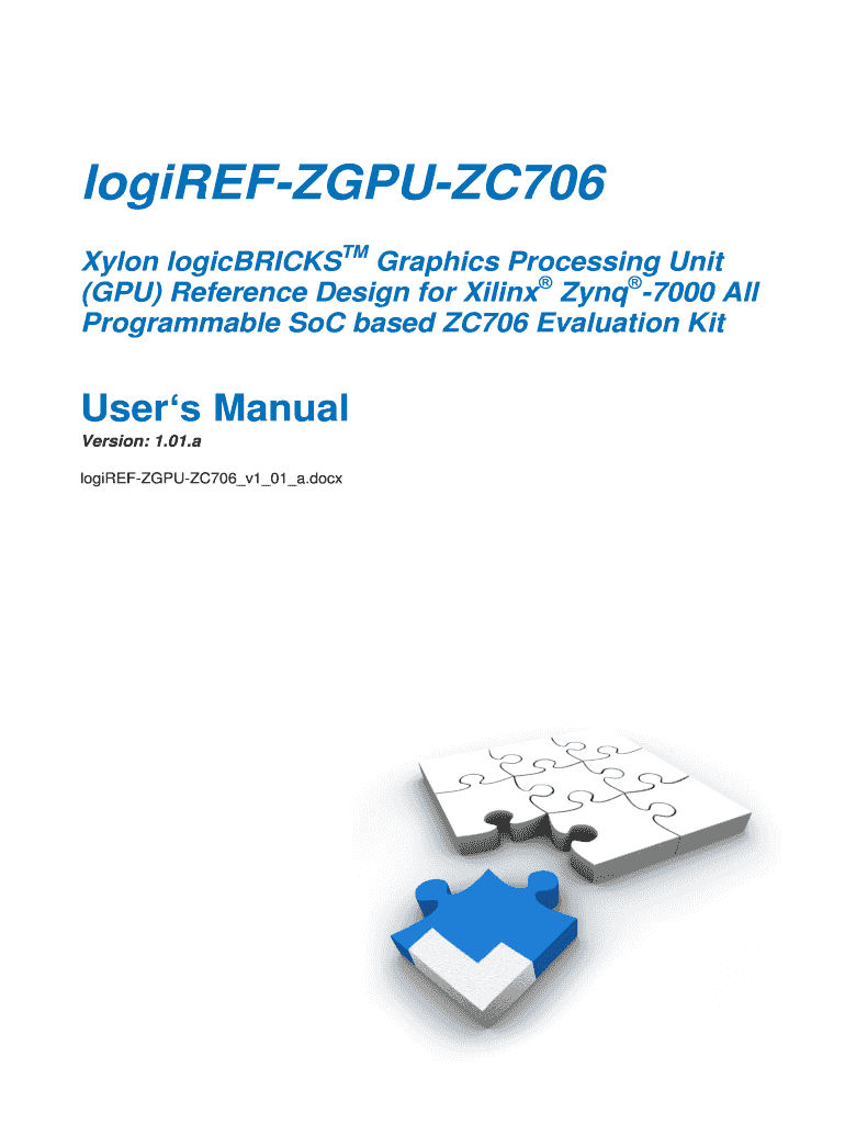 Fillable Online (GPU) Reference Design for Xilinx Zynq7000 All Fax ...