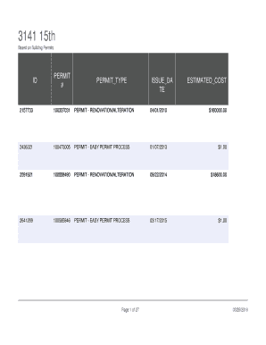 Fillable Online PERMIT EASY PERMIT PROCESS Fax Email Print - pdfFiller