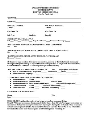 Fillable Online BC-31 SALES CONFORMATION SHEET Fax Email Print - pdfFiller