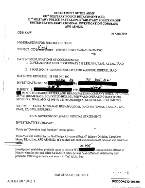 Fillable Online thetorturedatabase 22" MILITARY POLICE BATTALION, 3rd ...