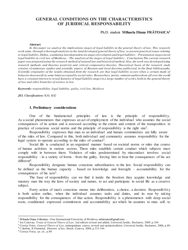 Fillable Online GENERAL CONDITIONS ON THE CHARACTERISTICS Fax Email Print - pdfFiller