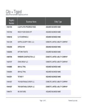 Fillable Online data oregon Registry Business Name Entity Type - Oregon ...