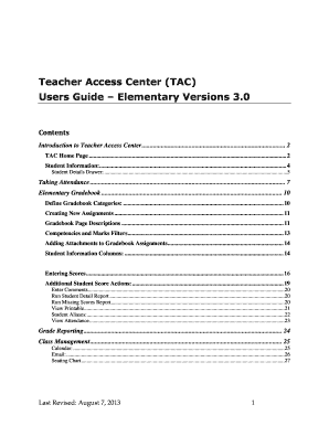 Fillable Online Teacher Access Center (TAC) Fax Email Print - pdfFiller