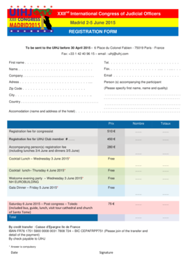 Uihj Madrid Congress - Fill Online, Printable, Fillable, Blank | pdfFiller