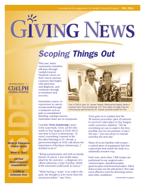 Fillable Online gghfoundation Scoping Things Out Scoping Things Out ...