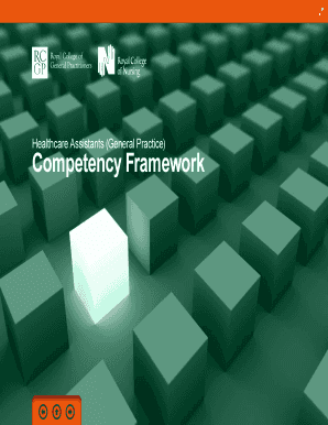 Fillable Online rcgp org Healthcare Assistants General Practice ...