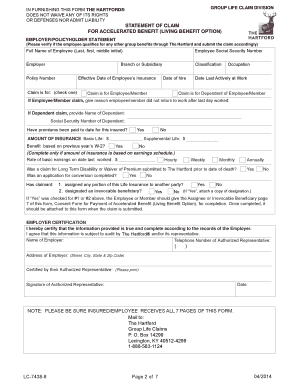 Fillable Online Claim Forms for EmployeeMember or Dependent Fax Email ...