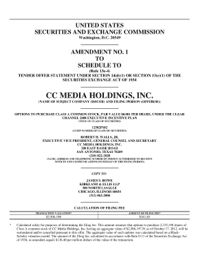 Fillable Online (Rule 13e-4) Fax Email Print - pdfFiller