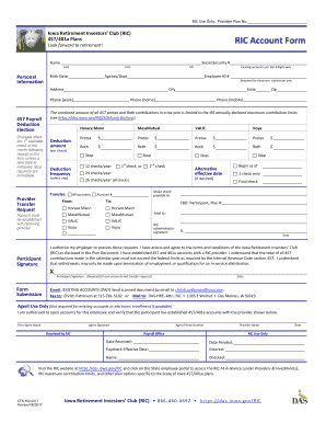 Fillable Online das iowa RIC Use Only: Provider Plan No Fax Email Print ...