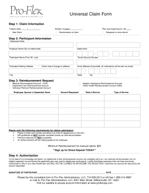 Fillable Online ktufsd Universal Claim Form - bktufsdorgb Fax Email ...