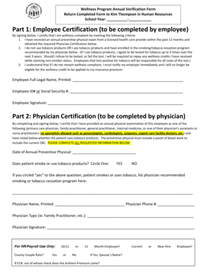 Fillable Online rcps Wellness Verification Form 14-15docx - rcps Fax ...