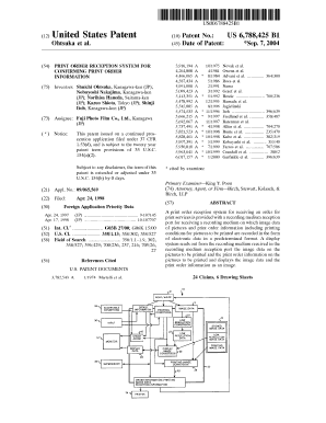 Fillable Online Print order reception system for confirming print order ...