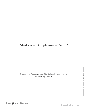Fillable Online Evidence of Coverage and Health Service Agreement Fax ...