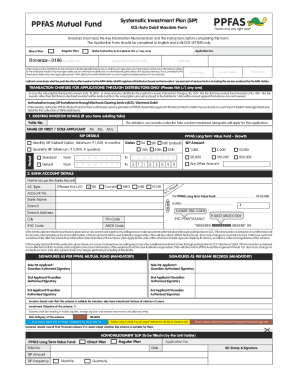 Fillable Online SIP ECS Application bFormb Fax Email Print - pdfFiller