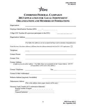 Fillable Online heartofthemidlandscfc CFC for local application ...