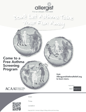 Fillable Online college acaai Kids Poster bw - ACAAI - college acaai ...