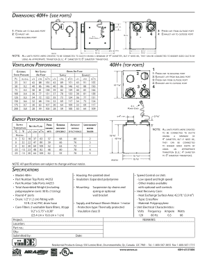 Fillable Online vanee Prod. Sheet vnEE 40H+ (1510).indd Fax Email Print ...