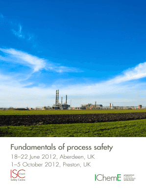 Fillable Online Fundamentals of process safety - bichemeorgb Fax Email ...