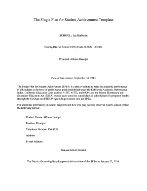 Fillable Online SCHOOL Ira Harbison Fax Email Print - pdfFiller