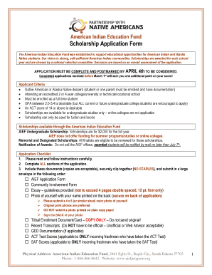 Fillable Online nrcprograms American Indian Education Foundation - NRC ...