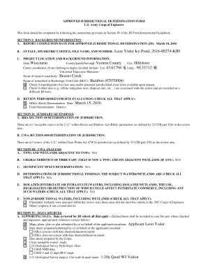 Fillable Online mvp usace army Leon Yoder Ice Pond, 201600274KJH - mvp ...