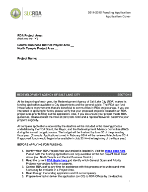 Fillable Online RDA Project Area Central Business District Project Area ...