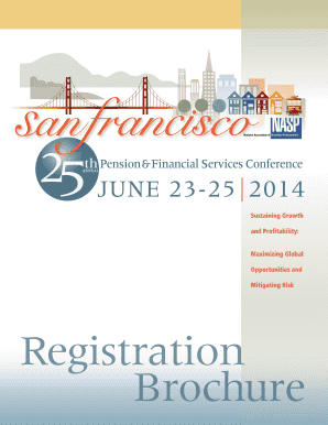 Fillable Online Registration Brochure - bnasphqorgb Fax Email Print ...