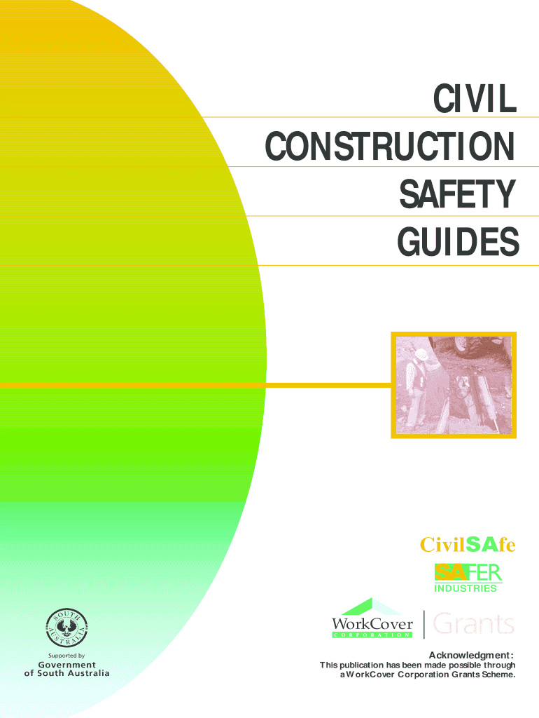 Fillable Online library safework sa gov Civil Construction Safety ...