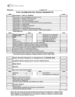 Fillable Online Complete 1003 & 92900A Fax Email Print - pdfFiller
